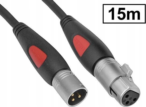 Kabel XLR/wt-XLR/gn 3P 24K Prolink Acoustic 15m - Ceny i opinie - Ceneo.pl