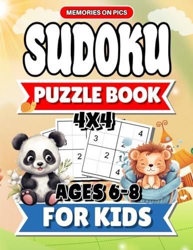 Sudoku Puzzle Book For Kids Ages 6 to 8: 300 Sudoku 4x4 puzzles from ...
