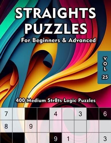 Straights Sudoku Variation: Str8ts Puzzle Book for Adults & Clever Kids ...