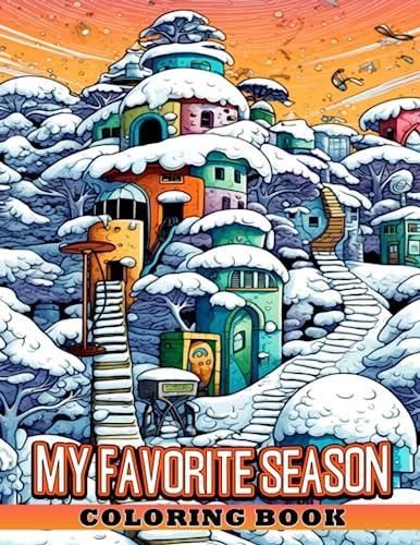 My Favorite Season Coloring Book: A Personalized Coloring Book for Kids ...