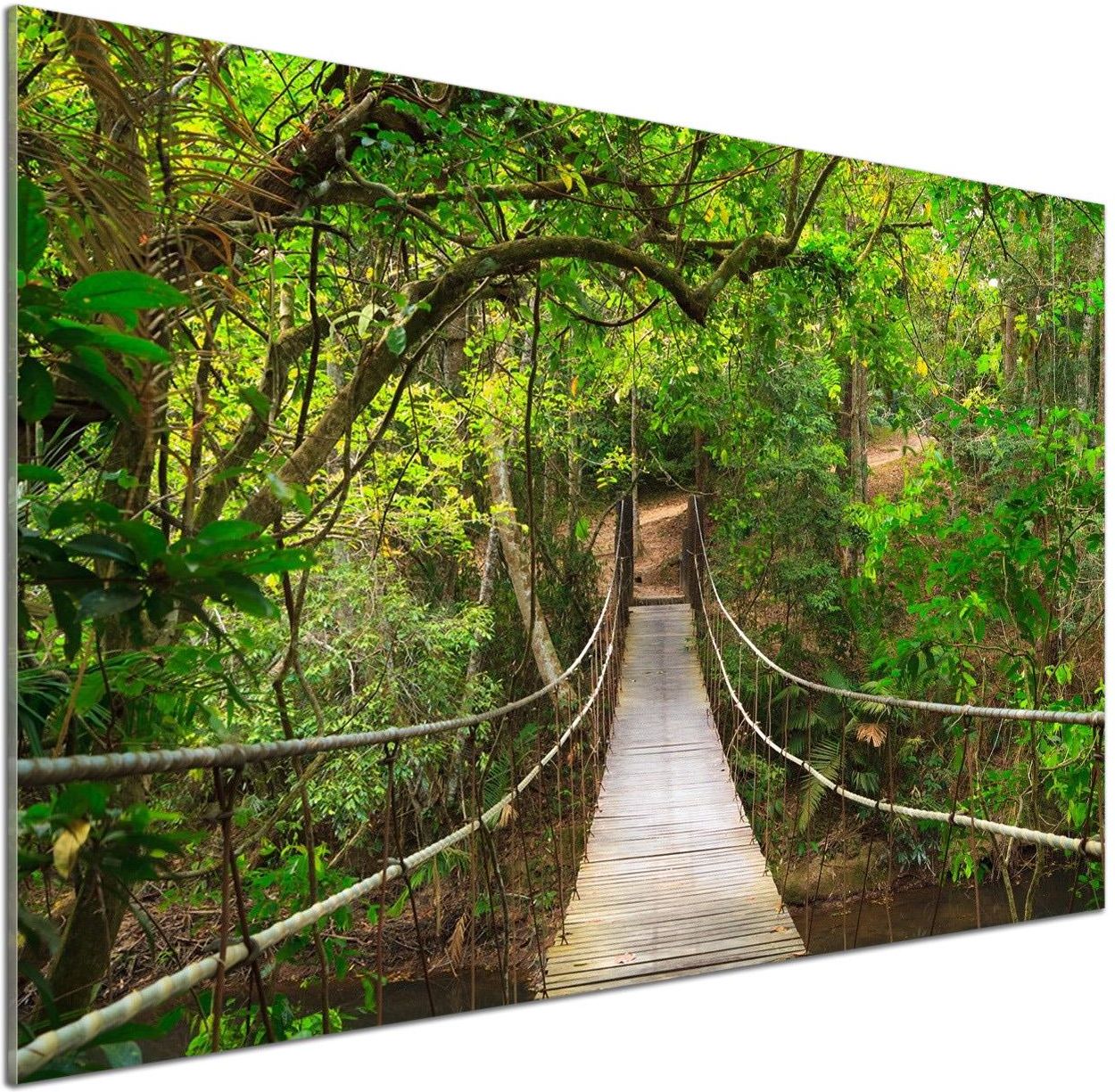 Tulup Panel Dekor Szkło Most Linowy 100x70cm Klej - opinie i ceny na ...