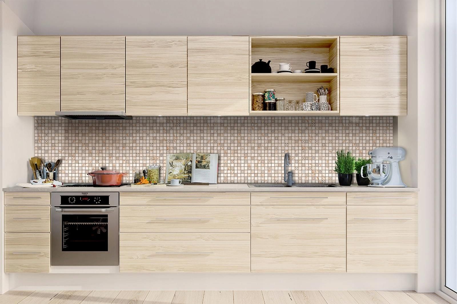 Dms Panel Ścienny Pvc Twardy Deski Drewno Panele Dekoracyjne 48,5x96cm ...