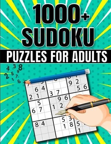 1000+ Sudoku Puzzles For Adults: 1000 Sudoku Puzzles, Easy to Hard ...
