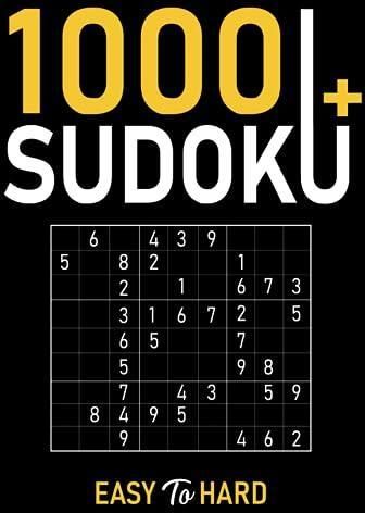 1000+ Sudoku: From Easy to Hard Sudoku Puzzles for adults ┃Large Print ...