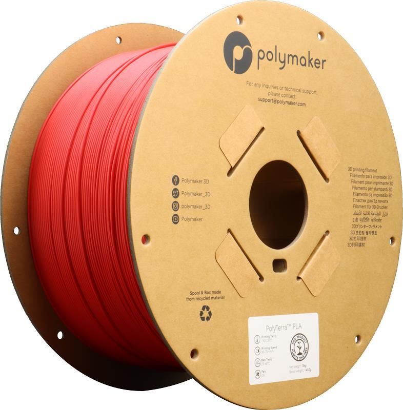 Filament Polymaker Polyterra Pla Lava Red 1,75 Mm 3000g - Opinie i ceny ...