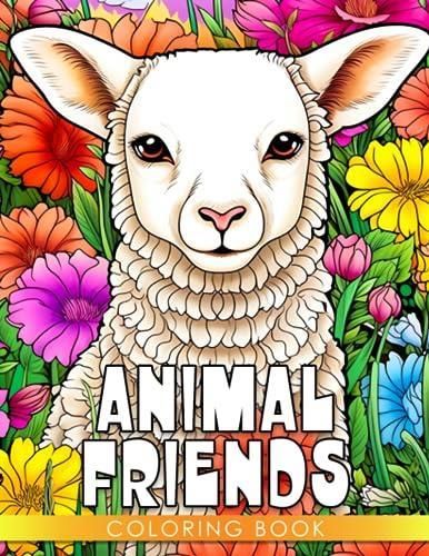 Animal Friends Coloring Book: Introduce Little Ones to Adorable Animal ...