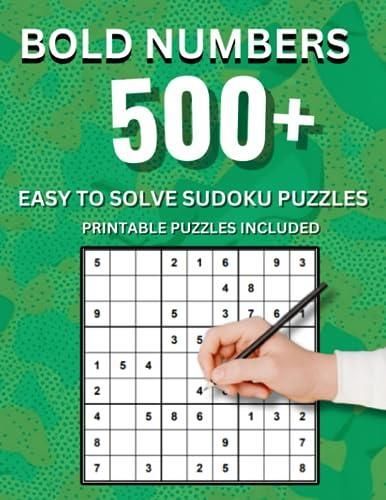 Sudoku Puzzle Book: 500 Puzzles, Perfect for All Ages, 4 Puzzles Per ...