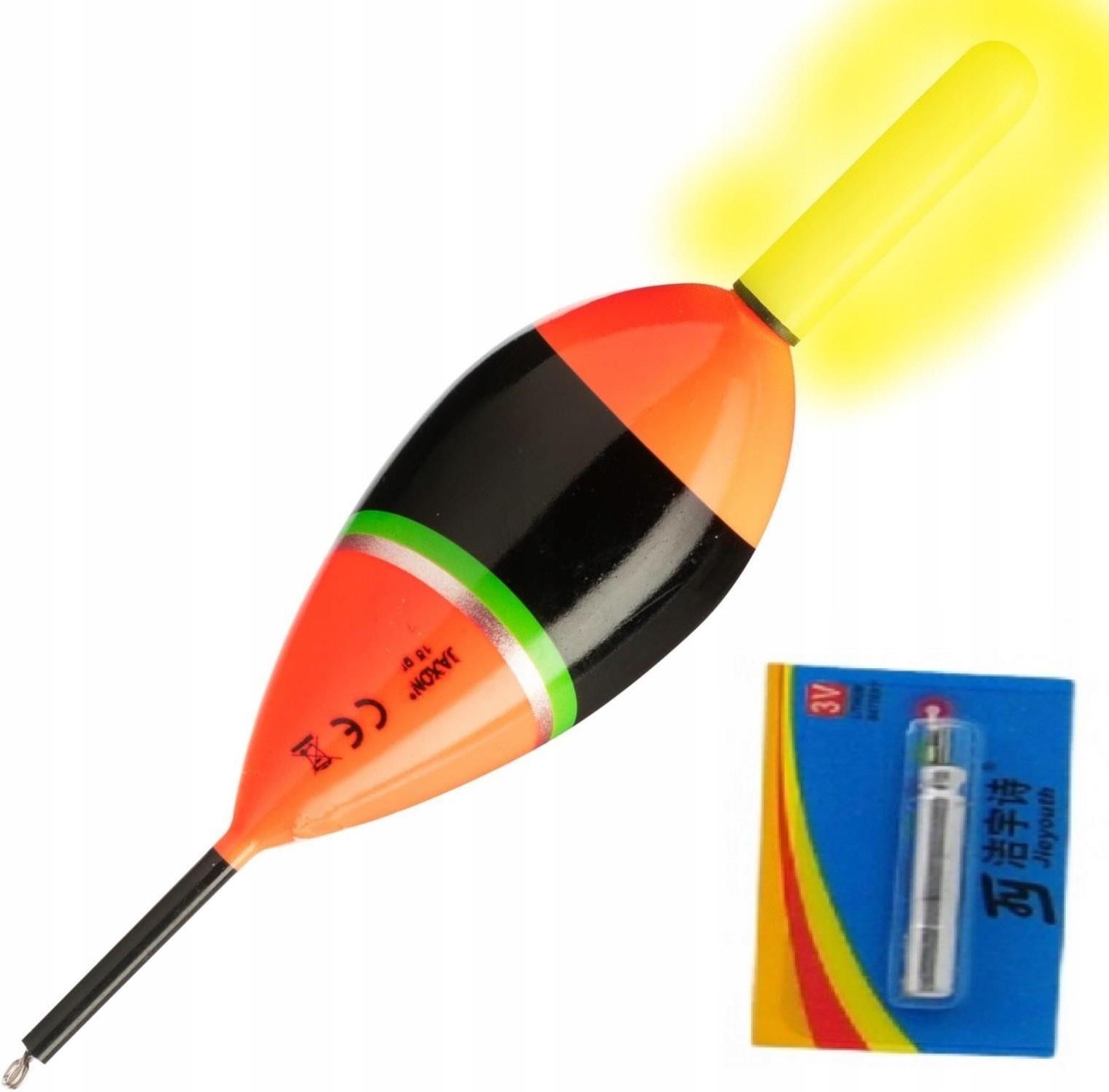 Jaxon 12G Spławik Led Święcący W Nocy Żywcowy Sf-El10A SFEL10A - Ceny i ...