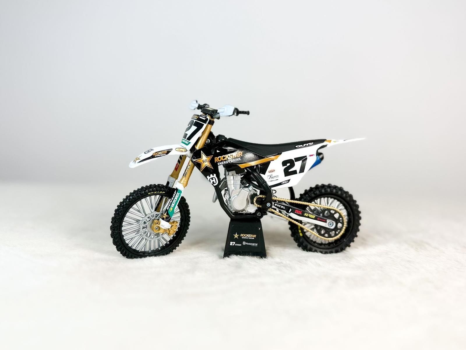 New Ray Model Motocykla Husqvarna Fc 450 Malcolm Stewart 27 1:12 58403 ...