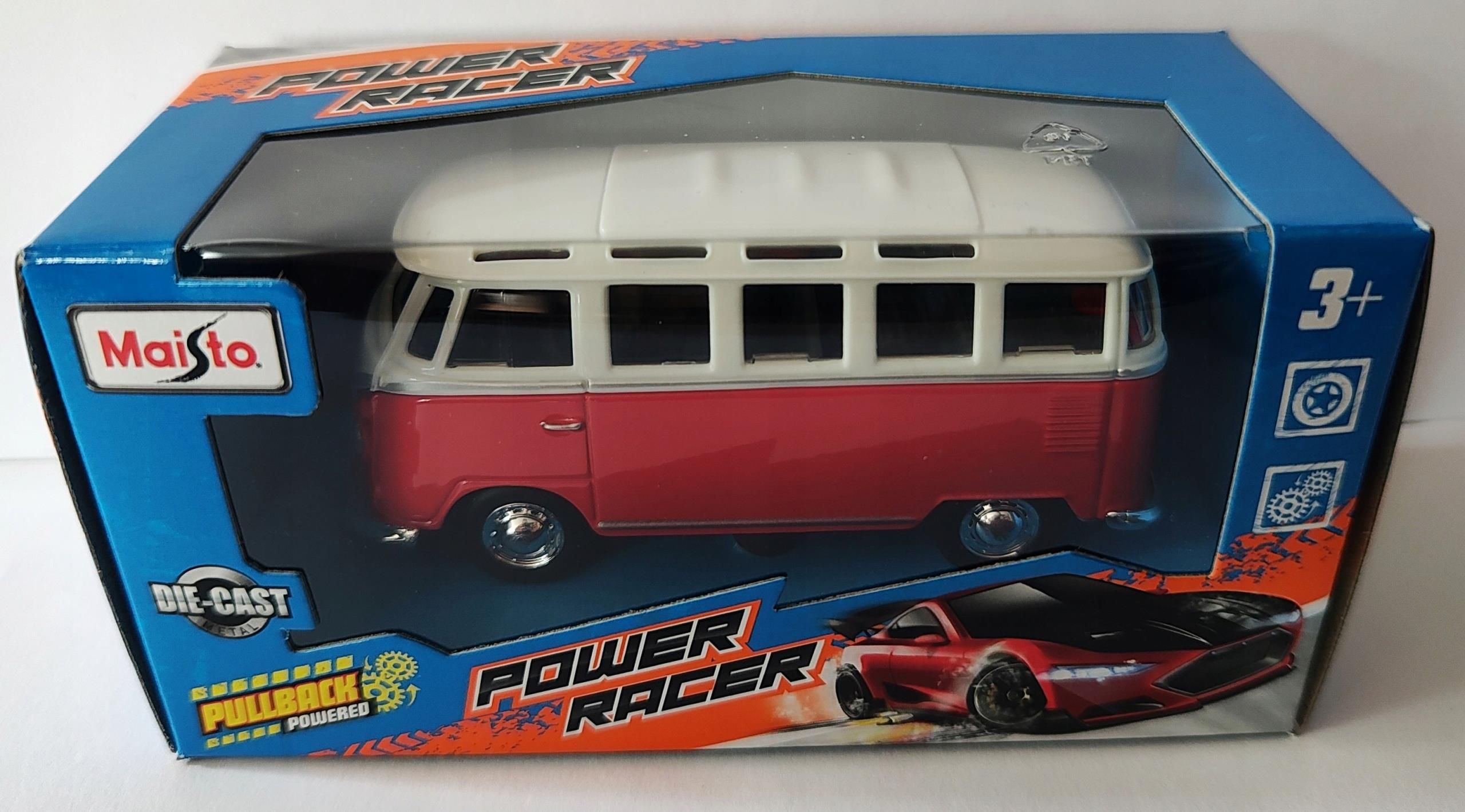 Maisto Model Pr Metal Vw Volkswagen Van Bus T1 Samba 21001 - Ceny i ...