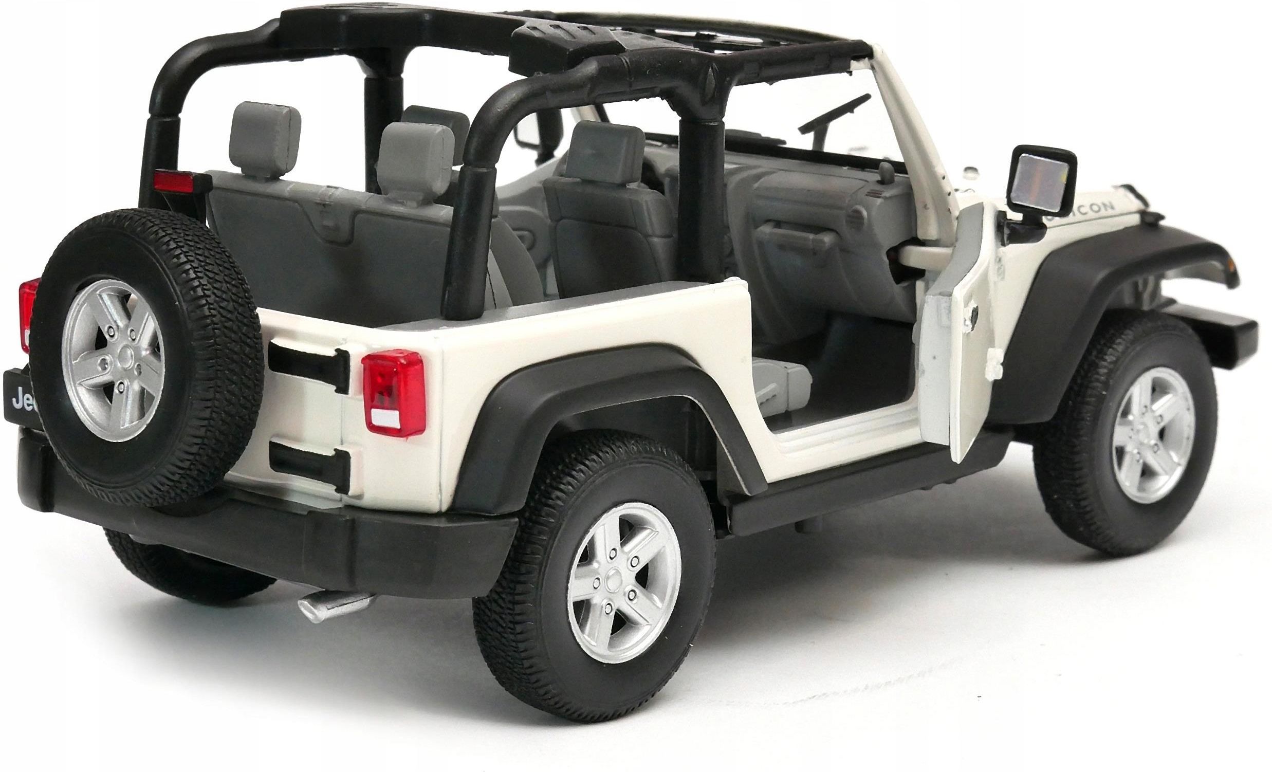 Welly Jeep Wrangler 2007 W Skali 1:24 Biały Ot 22489C - Ceny i opinie ...