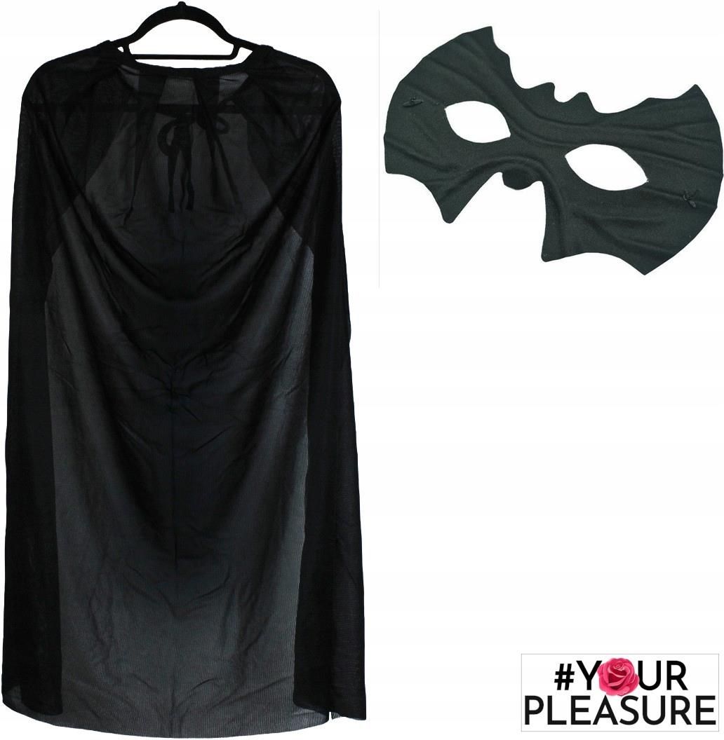 Strój Batman Peleryna Maska Przebranie Batmana Halloween 100cm - Ceny i ...
