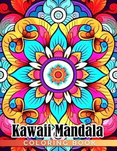 Kawaii Mandala Coloring Book: Creepy Chibi Patterns With Evil Designs ...
