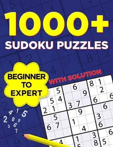 1000+ Sudoku Puzzles: Large Print Brain Teaser Sudoku Activity Book I ...
