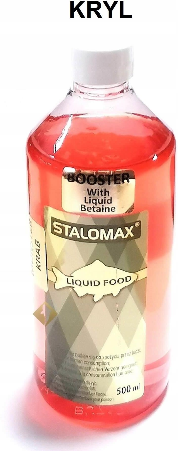 Stalomax Booster 500Ml Kryl SBKL - Ceny i opinie - Ceneo.pl