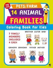 Simple Coloring Book, Pts and FARM Animal Families for Toddlers: Easy ...