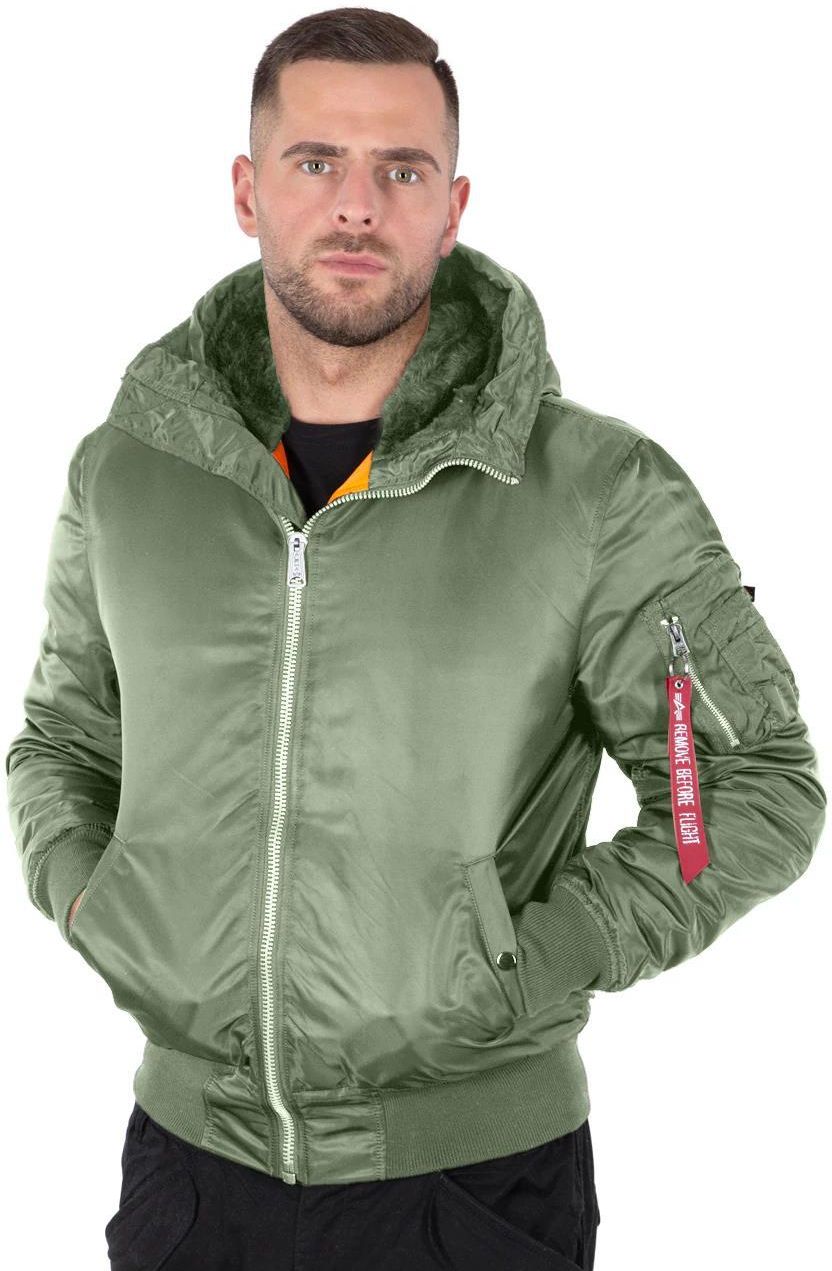Kurtka Alpha Industries Ma-1 Hooded Sage Green - Ceny i opinie - Ceneo.pl