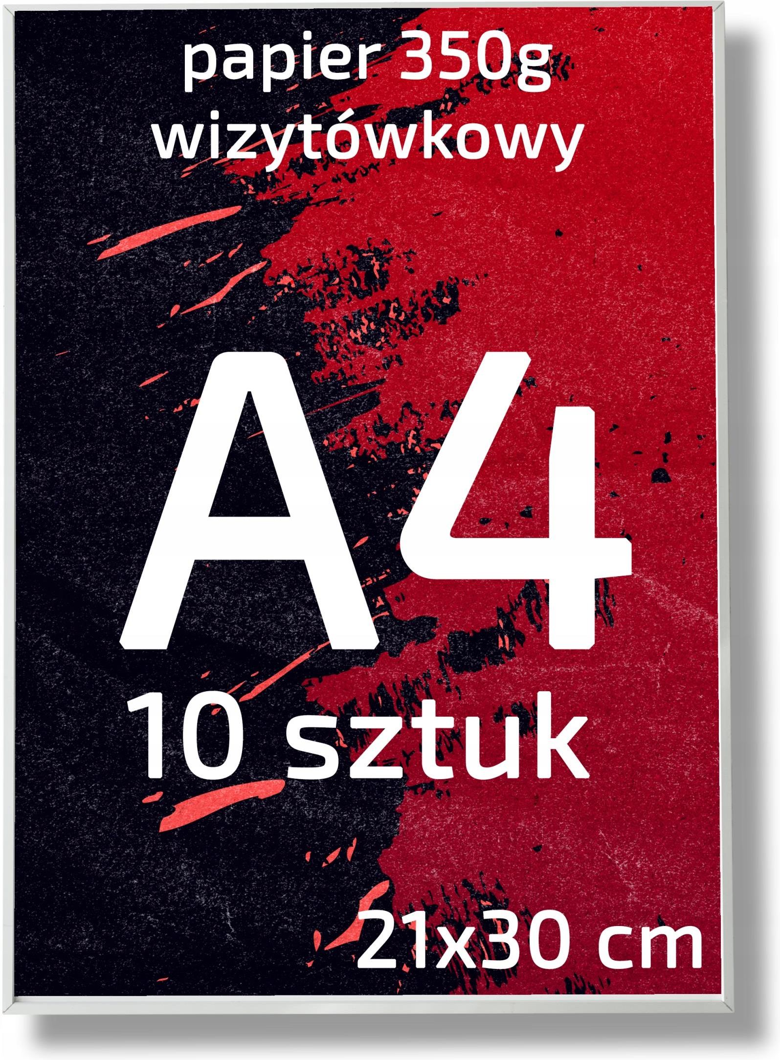 Plakat Plakaty A4 Papier 350G Wizytówkowy 10szt. - Opinie i atrakcyjne ceny na Ceneo.pl