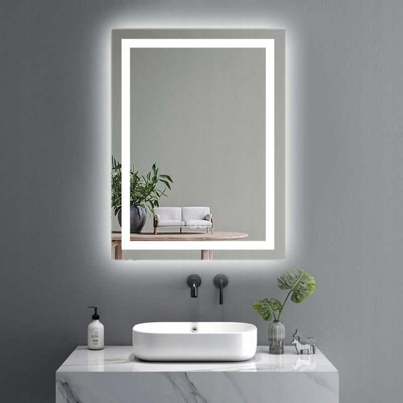 Lustro Łazienkowe Nowoczesne Led 60X80 Anti Fog - Opinie i atrakcyjne ...
