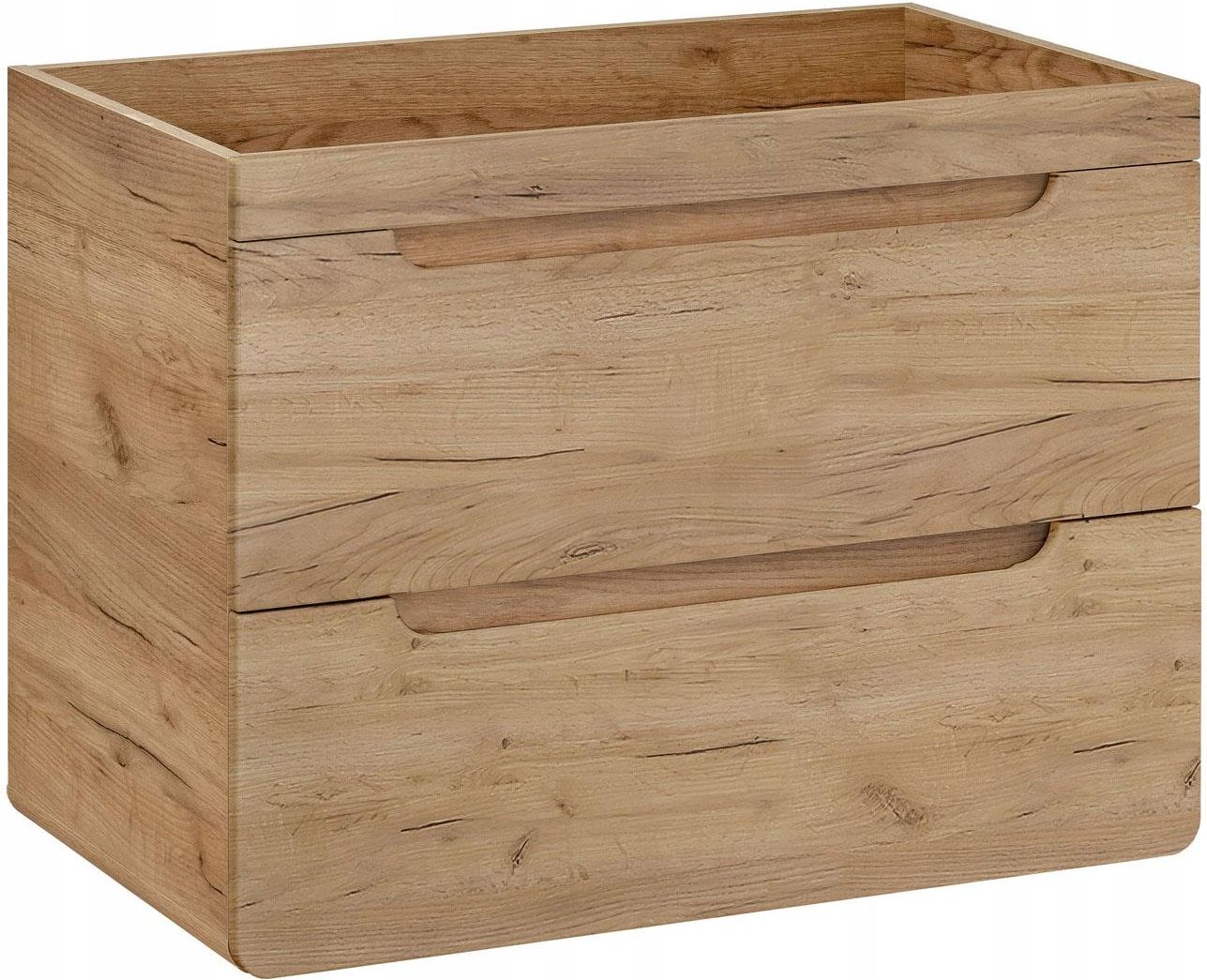 Wfl Group Szafka Wisząca Łazienkowa 80Cm Amber Craft Złoty - Opinie i ...