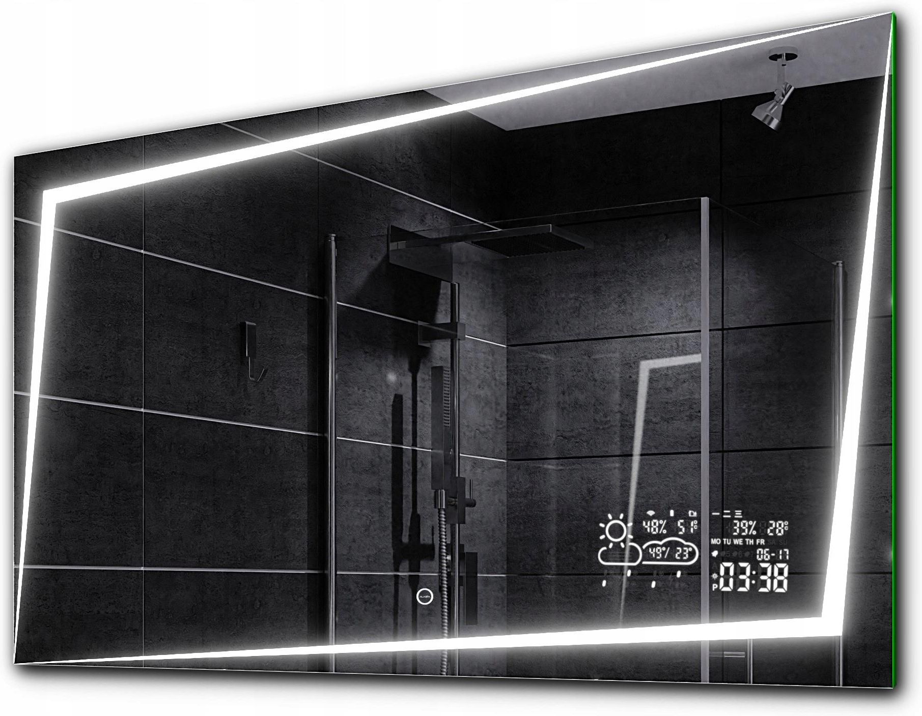 Alasta Lustro Podświetlane Led Pogoda Dotyk 130X60 Berlin - Opinie i ...