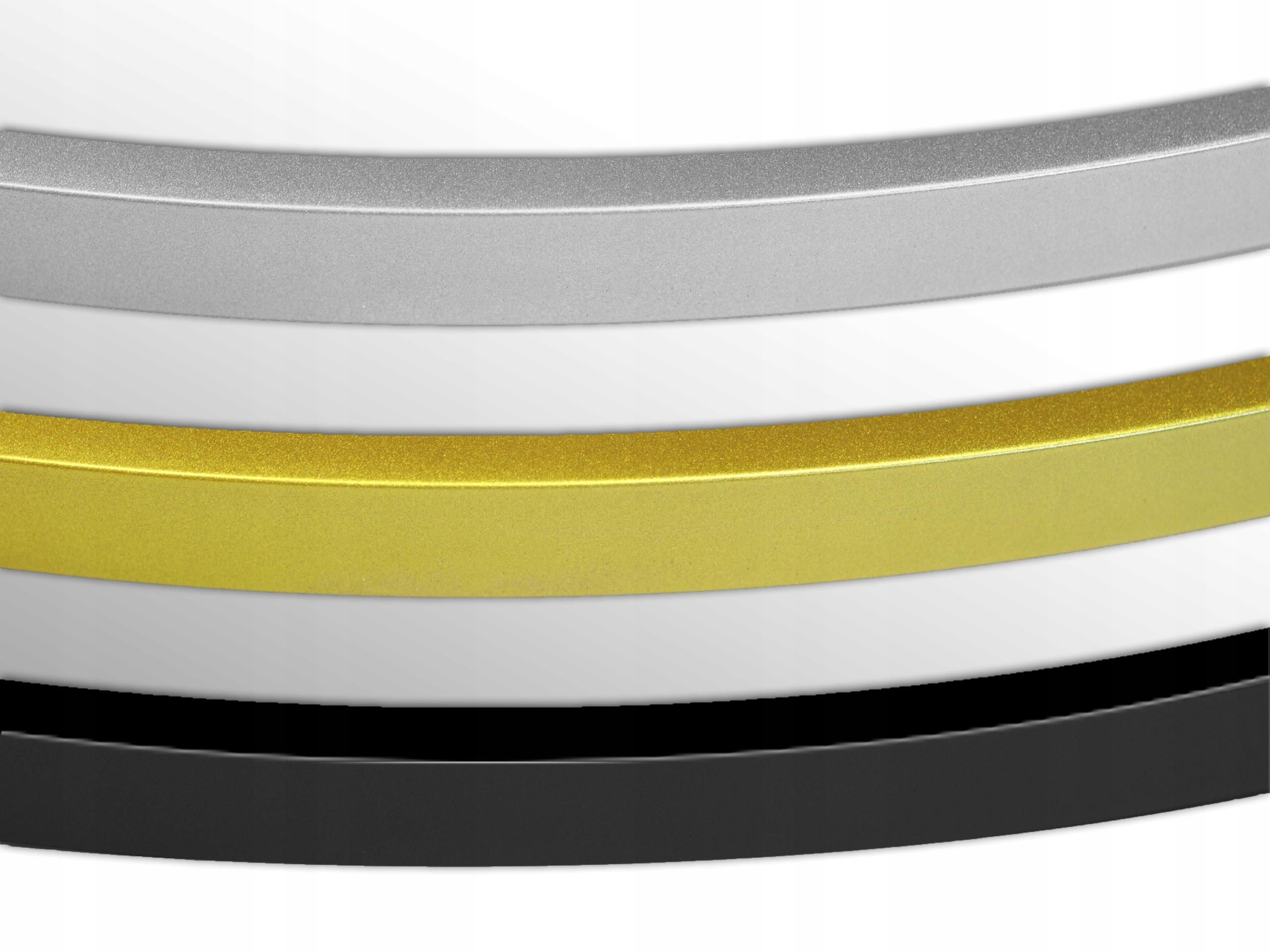 Ramix Lustro Srebrne Okrągłe 100 Wąska Rama Alu Loft - Opinie i atrakcyjne ceny na Ceneo.pl