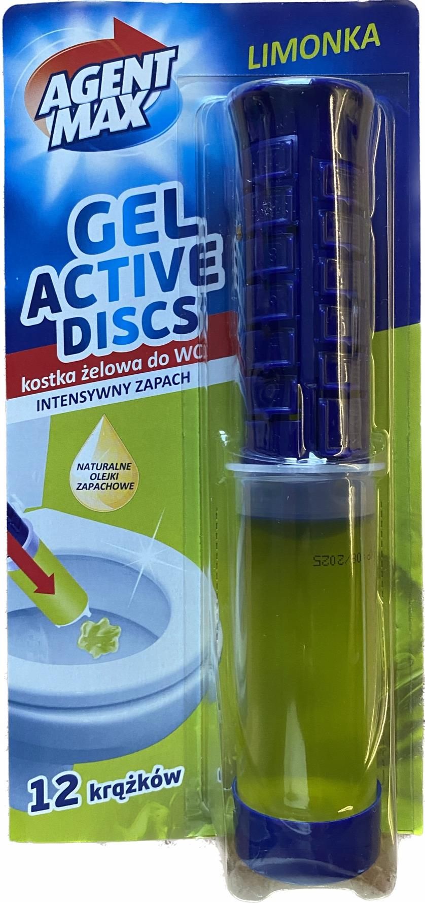 Agent Max Kostka Żelowa Do Wc Limonka 12 Kr,75ml - Opinie i atrakcyjne ceny na Ceneo.pl