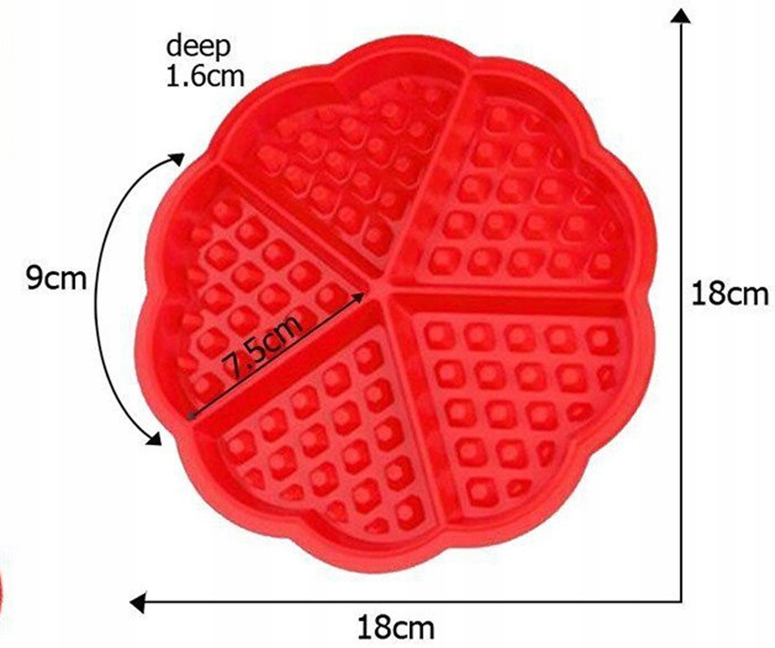 Forma Silikonowa Do Świec Deserowych Gofry Serca - Opinie i atrakcyjne ...