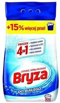 Bryza 4W1 Proszek White 6,825Kg 105 Prań - Opinie i atrakcyjne ceny na ...