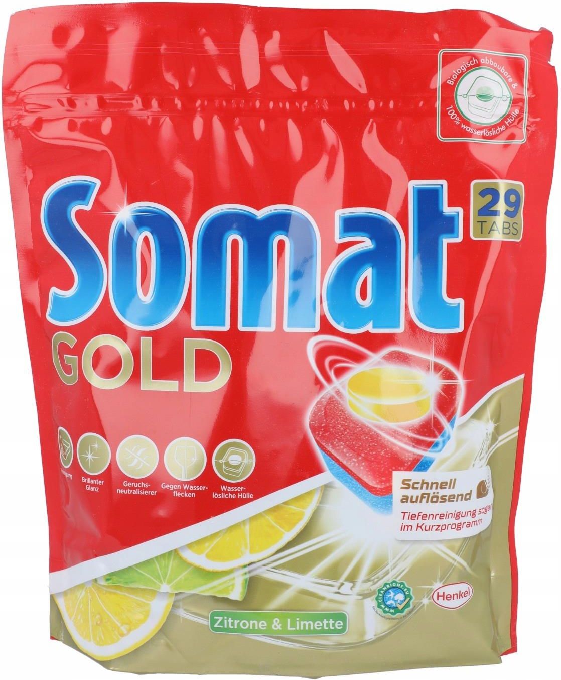Somat Gold Zitrone Limette Tabletki 29szt. - Ceny i opinie - Ceneo.pl