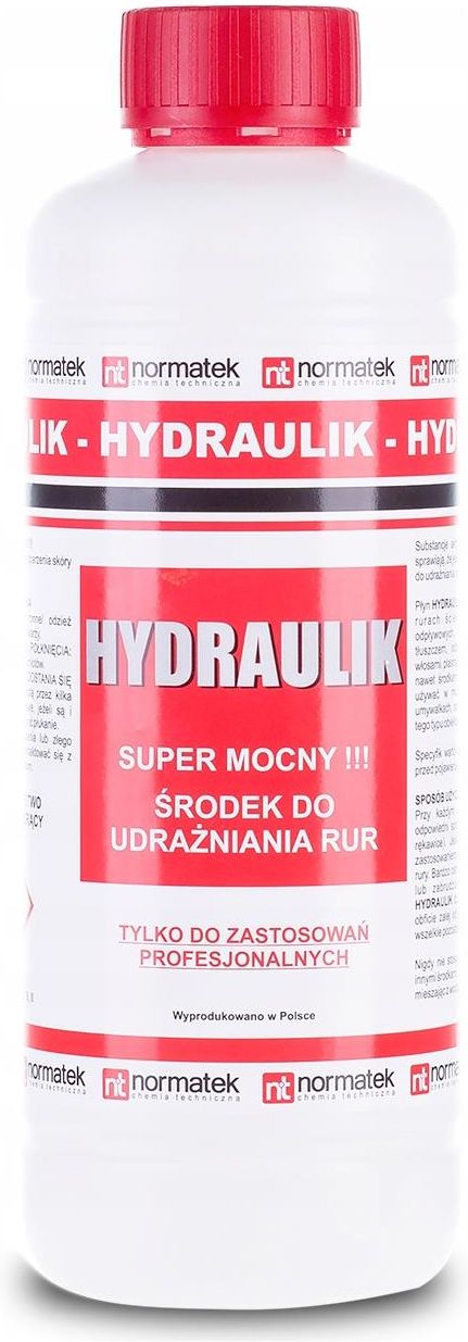 Normatek Hydraulik Środek Do Udrażniania Rur W Płynie 1L X 3 - Opinie i ...