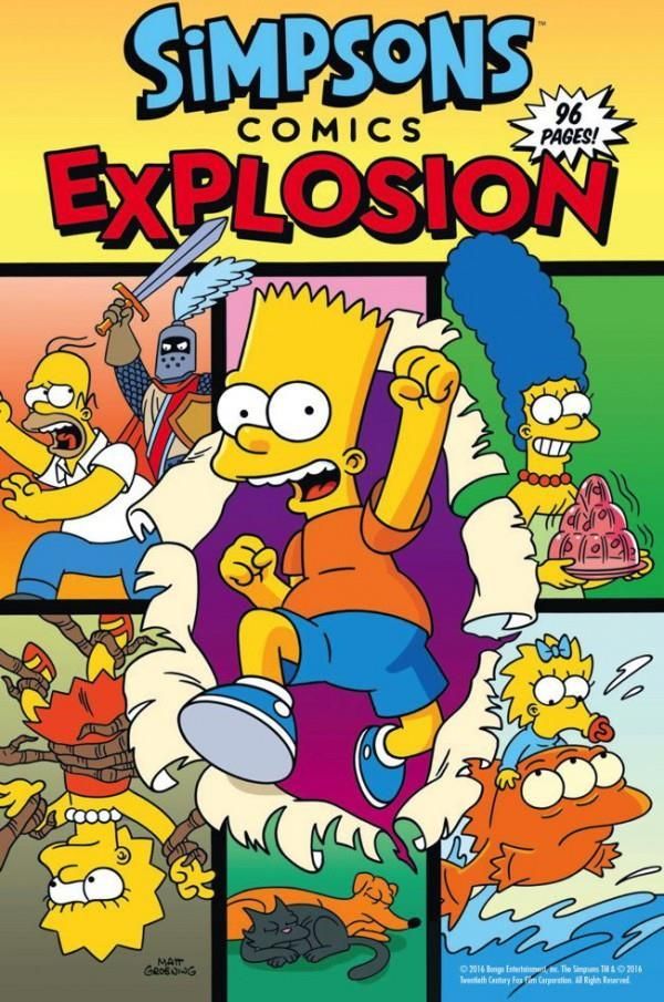 Simpsons Comics - Explosion - Literatura obcojęzyczna - Ceny i opinie - Ceneo.pl