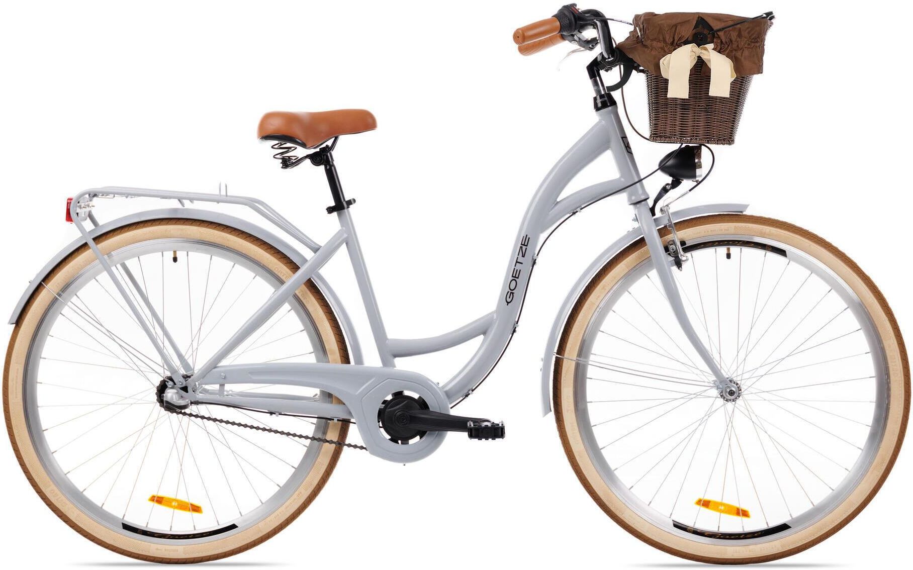 Rower miejski damski GOETZE Style 28 3B kosz , -15% Z KODEM 'PREZENT ...