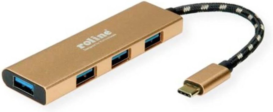 Roline Hub Usb 3.1 Gen 1 4 Porty Złoty (14025049) - Opinie i ceny na ...