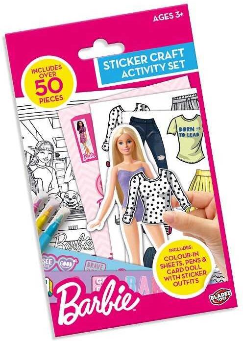 Barbie zestaw kreatywny z naklejkami BA85749 - Ceny i opinie - Ceneo.pl