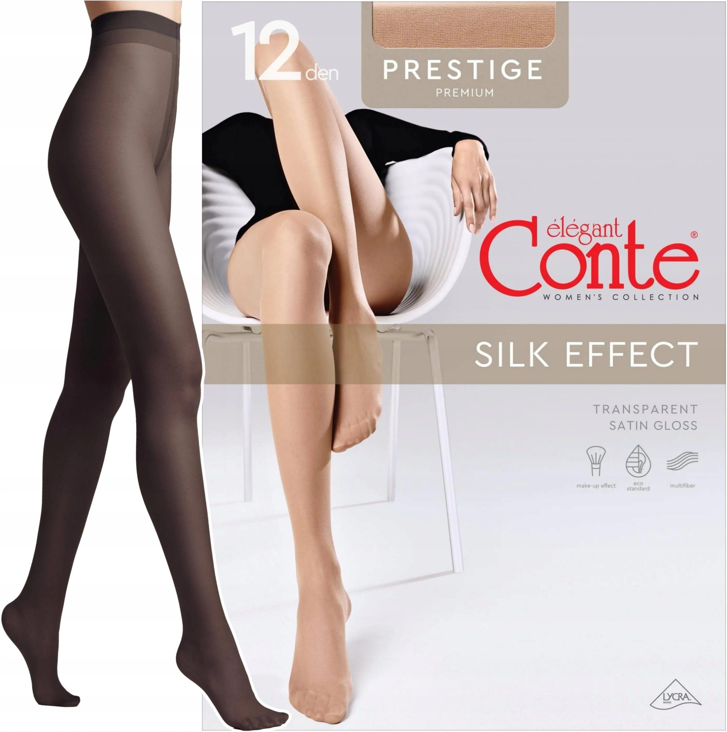 Rajstopy Damskie Conte 12 den Prestige R5 Nero - Ceny i opinie - Ceneo.pl