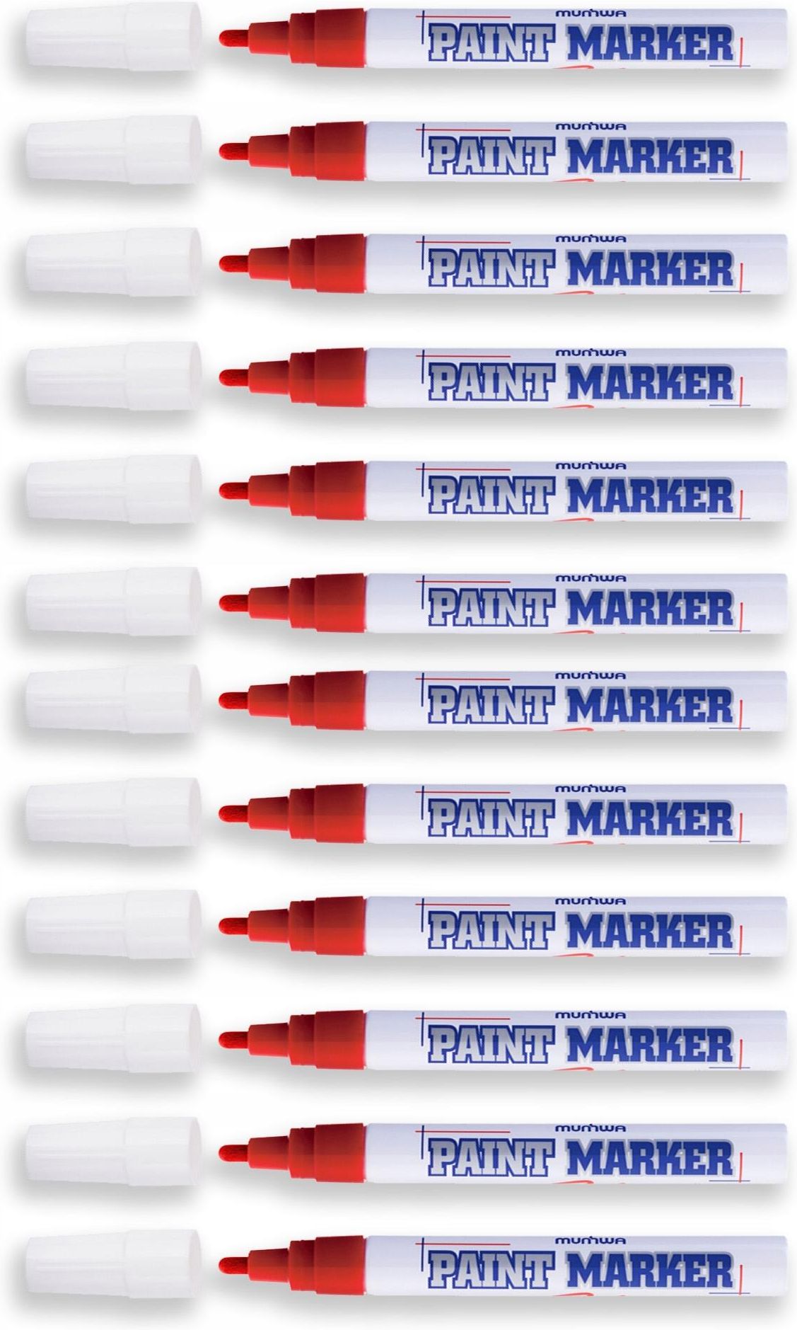 Munhwa Marker Olejowy Czerwony 12szt. - Ceny i opinie - Ceneo.pl