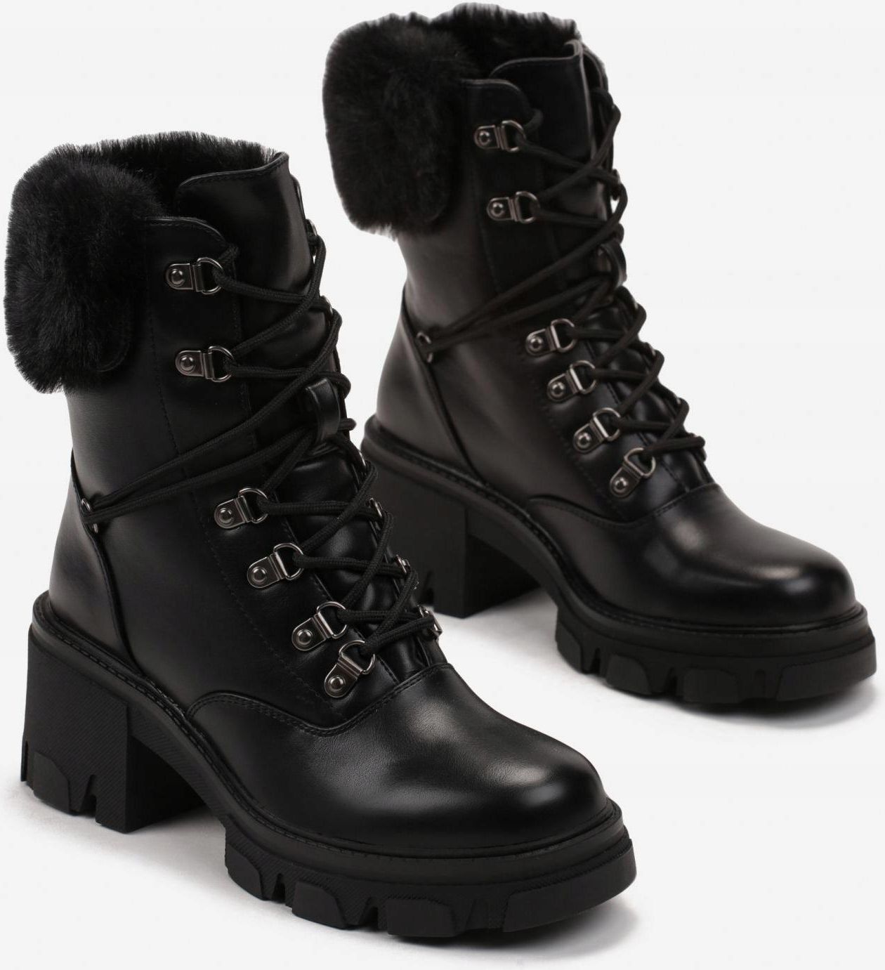 Born2Be Czarne Botki damskie 37 Ekoskóra - Ceny i opinie - Ceneo.pl