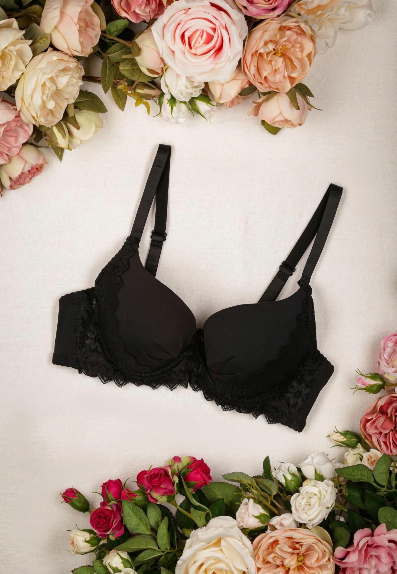 Born2Be Czarny Biustonosz damski 75A Full Cup - Ceny i opinie - Ceneo.pl