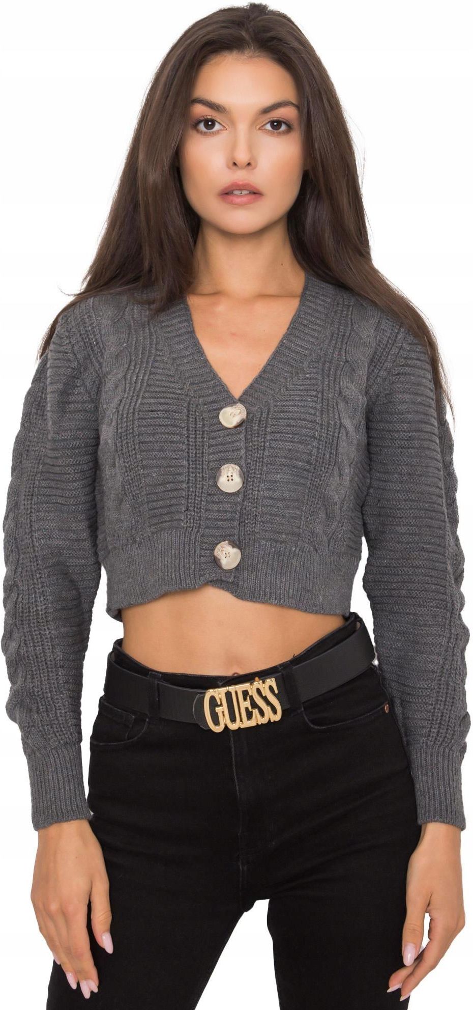 Sweter Damski Rozpinany Bez Kaptura - Ceny i opinie - Ceneo.pl