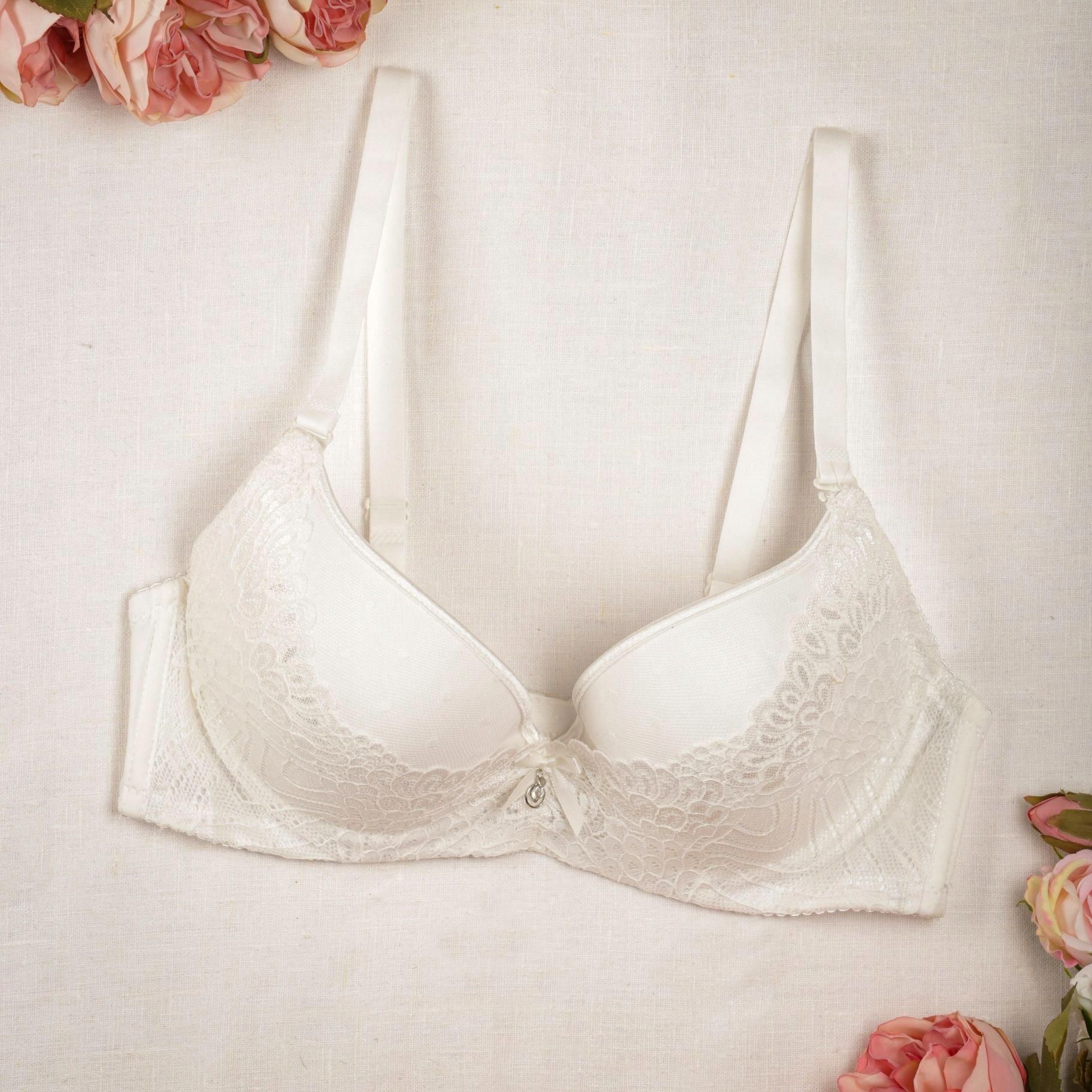 Born2Be Beżowy Biustonosz damski 80B Push-up - Ceny i opinie - Ceneo.pl