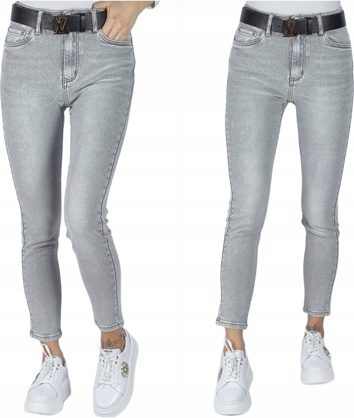 M.sara Spodnie Jeans Klasyczne Plus Size 33/2XL - Ceny i opinie - Ceneo.pl