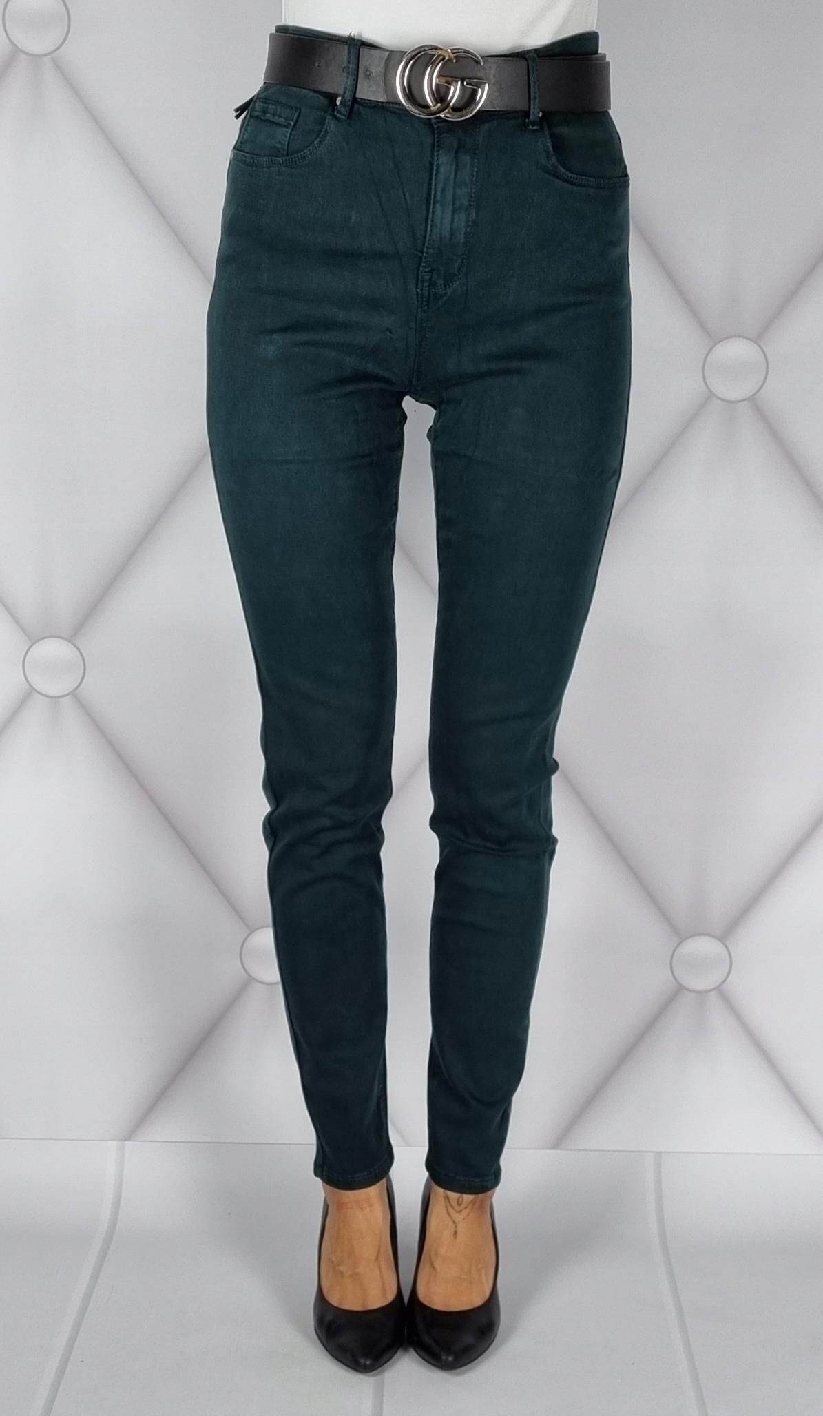 Spodnie Zielone Goodies Z Wysokim Stanem Roz 42 - Ceny i opinie - Ceneo.pl