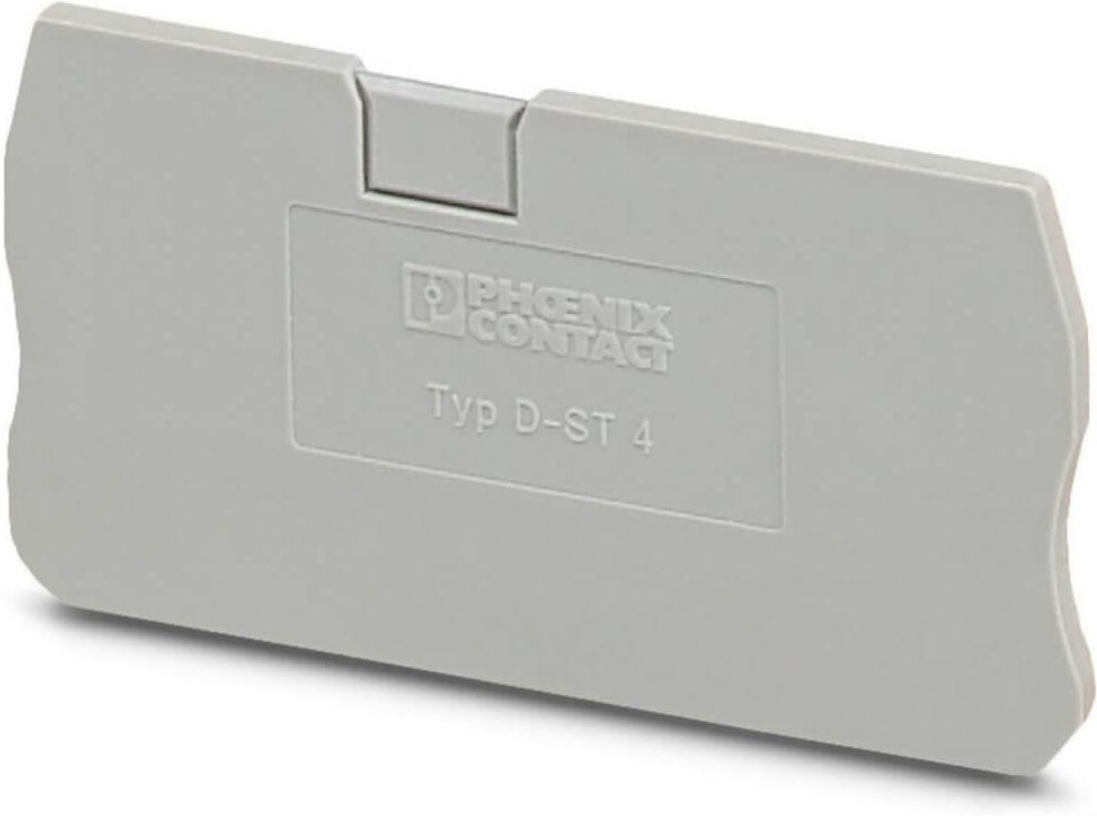 Phoenix Contact D-St 4 Płytka Końcowa Do Złącz 4mm2 Szara 3030420 ...