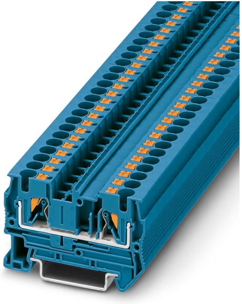 Phoenix Contact Pt 4 Bu Złączka Sprężynowa Push-In 4mm2 Niebieskie ...