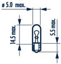 Narva Żarówka W12W 12V Całoszklana Matowa 17032 - opinie i ceny na Ceneo.pl