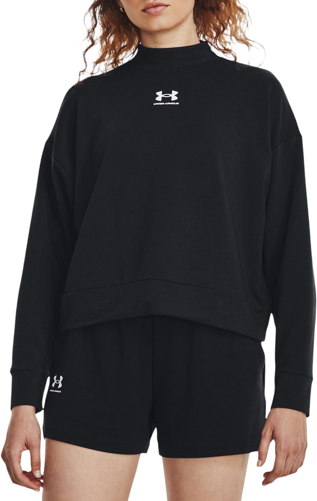 Bluza Under Armour UA Rival Terry Mock Crew 1379496-001 Rozmiar XS - Ceny i opinie - Ceneo.pl