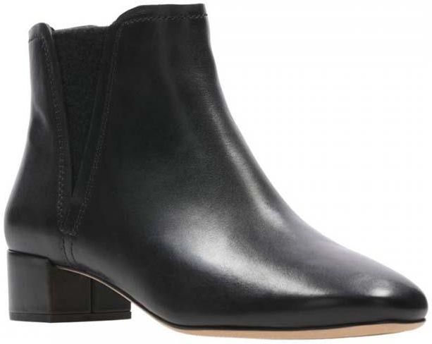 Botki Clarks Orabella Ruby czarne skórzane 37 - Ceny i opinie - Ceneo.pl