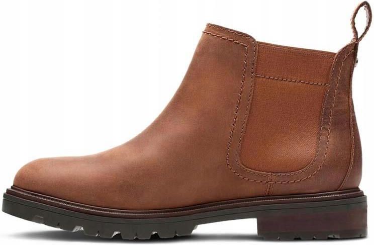 Botki Clarks DoxburyjazzGTX brązowe skórzane wodoodporne 40 - Ceny i ...