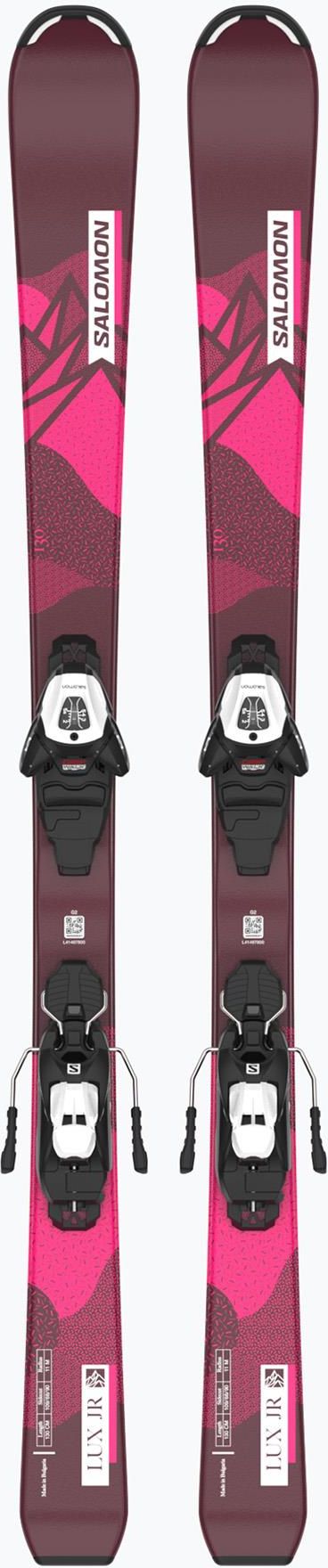 Narty Salomon Lux Jr M + Wiązania L6 Bordeau/Pink 22/23 - Ceny i opinie ...